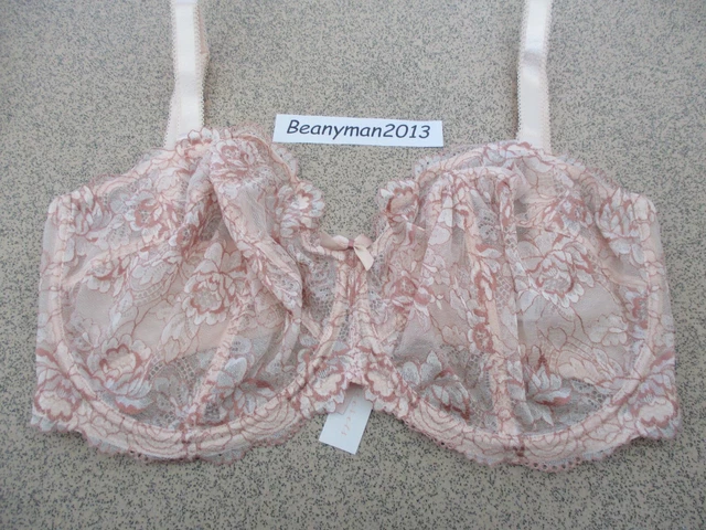 PRETTY SECRETS UNDER-WIRED White Ella Multiway Bra Size 38K (bones ...