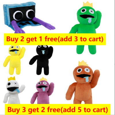 NEW ROBLOX RAINBOW Friends Doors Game Plush Toy Stuffed Doll Kids Xmas ...