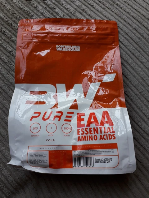 PURE EAA POWDER 9 Essential Amino Acids Complex Vegan Friendly Shake ...