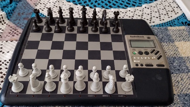RADIO SHACK PARTNER 1680X Sensory Electronic Chess Computer Game ...