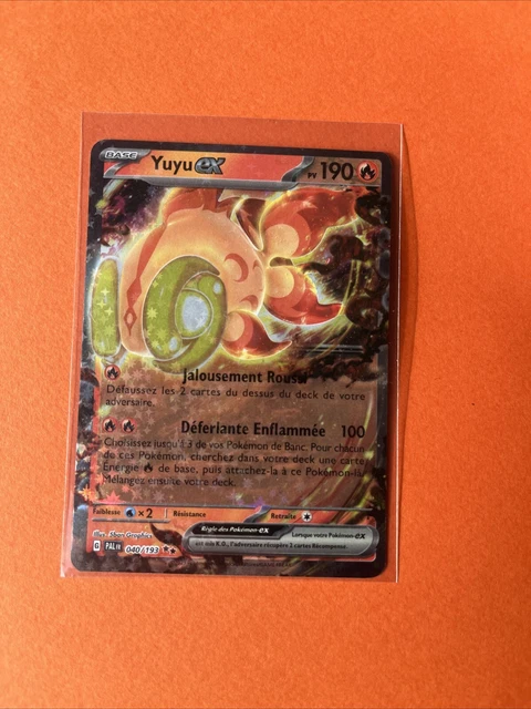 CARTE POKÉMON YUYU EX 040/193 Evolutions à Paldea - FR 🔥 EUR 1,80 - PicClick FR