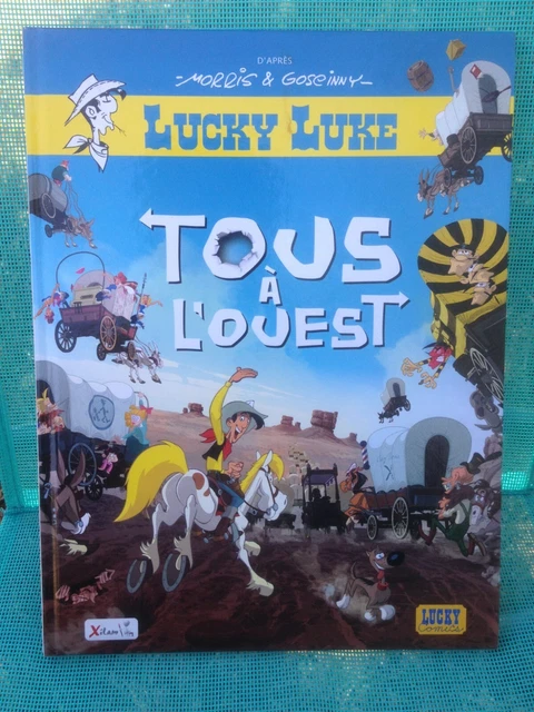 LUCKY LUKE ROMAN Graphique d'après le film Tous à l'ouest 2007 Morris ...
