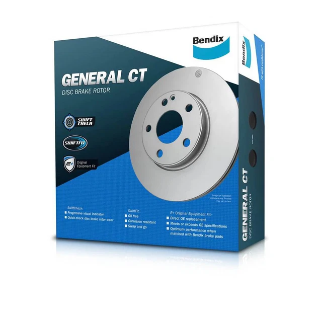BENDIX FRONT BRAKE Rotors for Toyota Estima/Previa/Tarago ACR AHR GSR ...