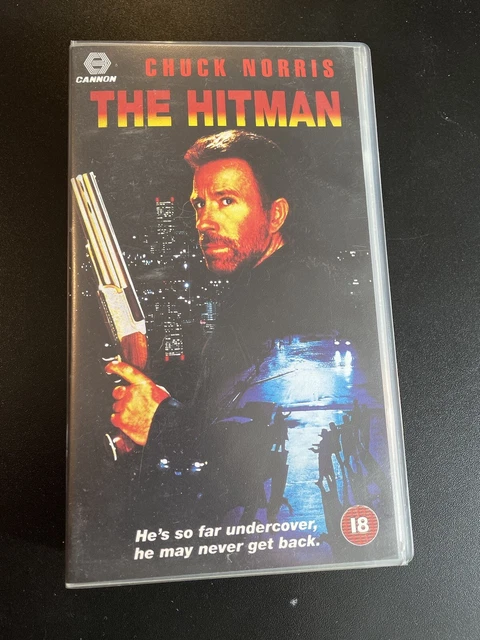 THE HITMAN (VHS) 1991 Chuck Norris, Michael Parks Action Movie Classic ...