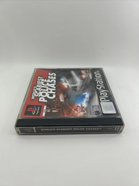 WORLD'S SCARIEST POLICE Chases (Sony Playstation 1, 2001) PS1 - PAL ...