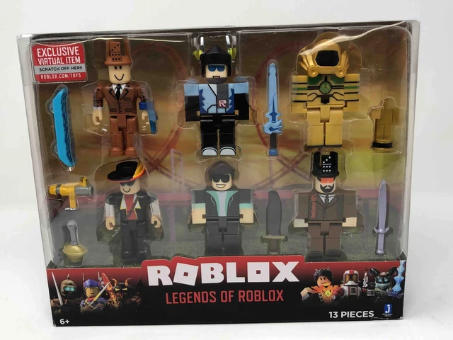 ROBLOX ACTION COLLECTION - Legends of Roblox Six Figure Pack [Includes ...