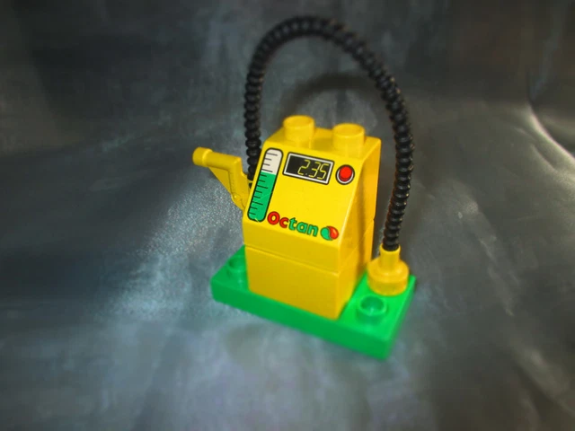 LEGO DUPLO EISENBAHN Tankstelle Zapfsäule Schlauch Octan für Zug Train ...