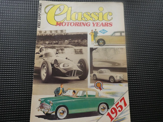 CLASSIC CARS - Classic Motoring Years 1957 £1.75 - PicClick UK