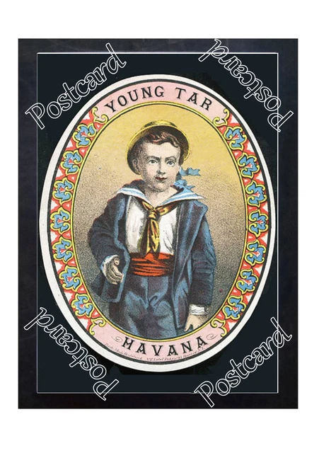 HISTORIC YOUNG TAR Cigars 1880s Advertising Postcard $3.90 - PicClick