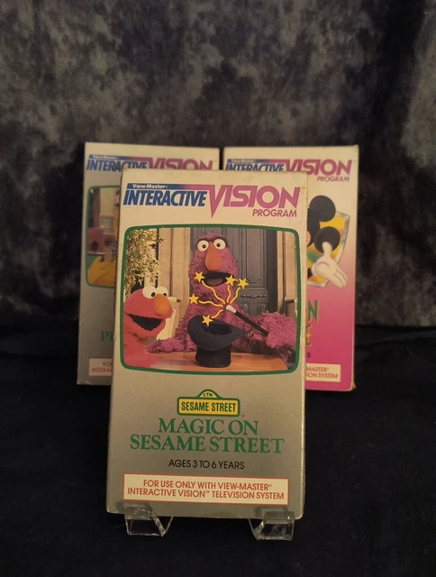 RARE**** 1988 VIEW Master Interactive Vision Video VHS lot £19.33 ...
