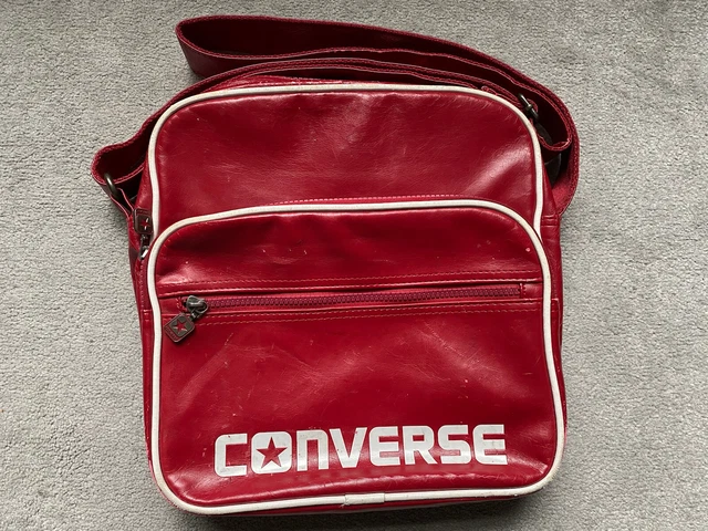ORIGINAL CONVERSE CLASSIC Red Logo Shoulder Messenger Bag £20.00 ...
