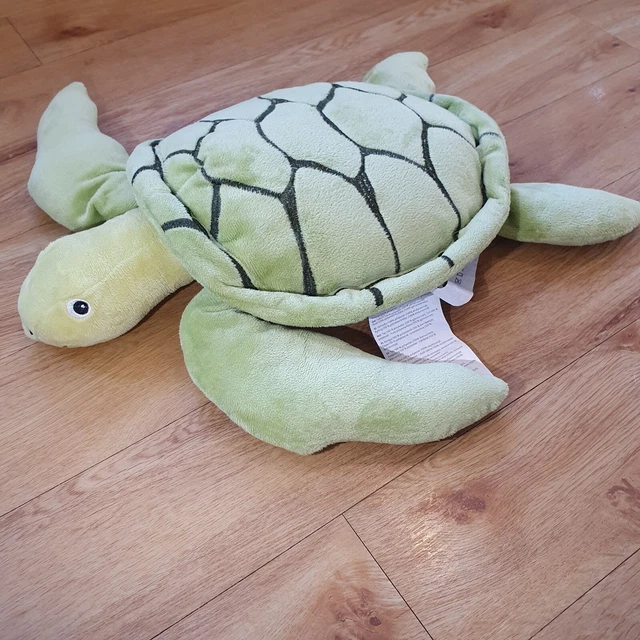 IKEA BLÅVINGAD SOFT Plush BLAVINGAD Turtle Soft Toy Green Tortoise Sea ...