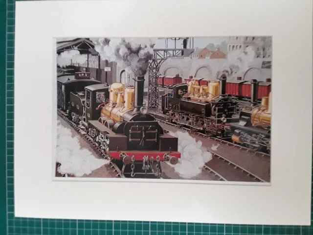 PARIS - ORLEANS Railway : H M Le Fleming, Artist Print 1972 $12.68 ...