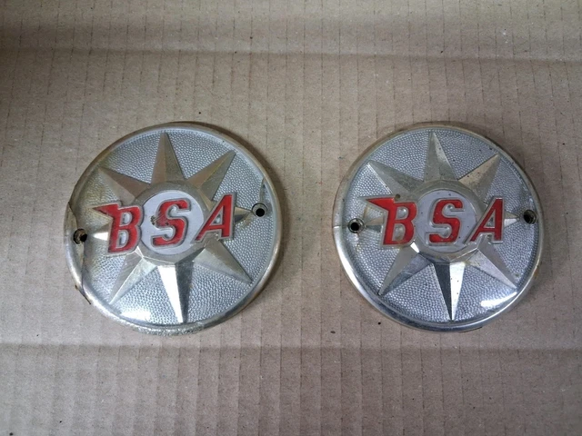 BSA BANTAM D14 B40 Second Hand Petrol Tank Badges £19.60 - PicClick UK