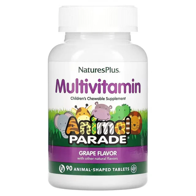 NATURESPLUS, ANIMAL PARADE, Children's Chewable Multivitamin ,Expiry ...