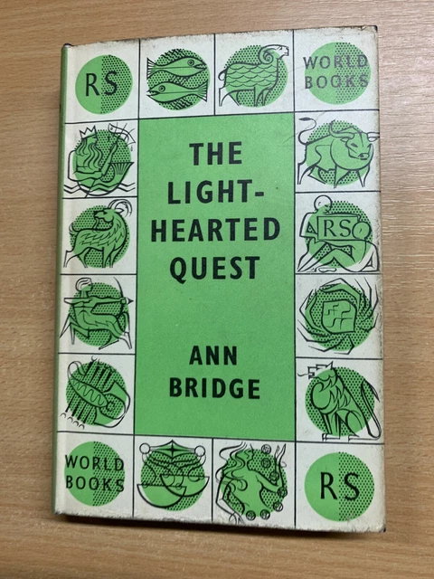 1958 ANN BRIDGE The Lighthearted Búsqueda "Fiction Libro de Tapa Dura ...