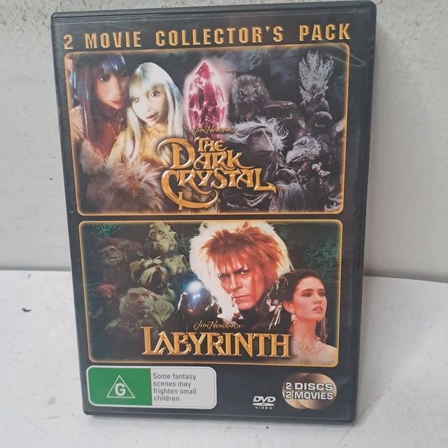 LABYRINTH / DARK Crystal (DVD, 1986) Region 4 (15) $11.99 - PicClick AU