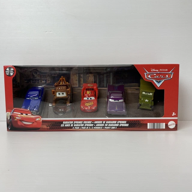 DISNEY PIXAR CARS Radiator Springs Friends Diecast 5 Pack Lightning ...