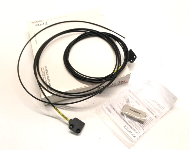 KEYENCE FU-12 LICHTLEITERSENSOR Optiksensor Glasfasersensor ...