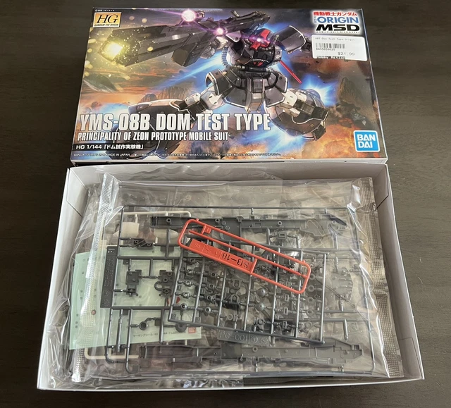 BANDAI HOBBY GUNDAM The Origin Dom Test Type Prototype HG 1/144 Model ...