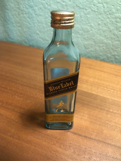 JOHNNIE WALKER BLUE Label Scotch Whisky 750 ML Bottle and Case EMPTY ...