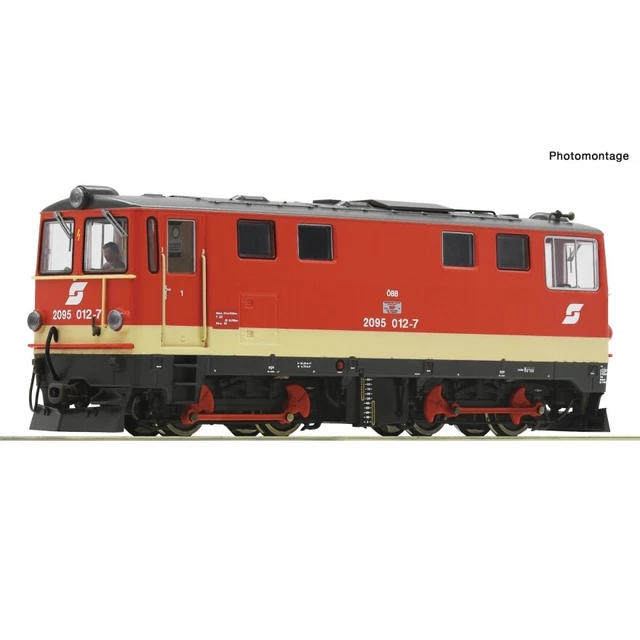 ROCO H0E 7340001 - Diesellokomotive 2095 012-7 Produit Neuf EUR 255,02 ...