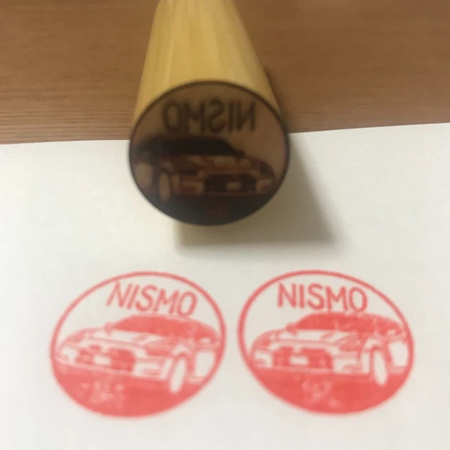 NISSAN GT-R R35 Gtr Nismo Japanese Stamp Seal Official Licensed Product ...