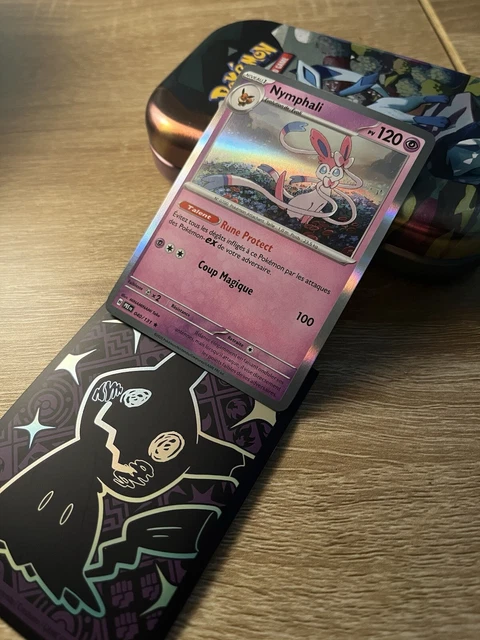 CARTE POKEMON NYMPHALI 040/131 Holo EV8.5 Évolutions Prismatiques NEUF ...