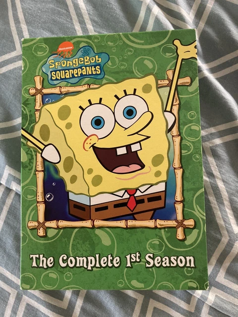 Spongebob Squarepants The Complete 1st Season Dvd 3 Disc Set £778
