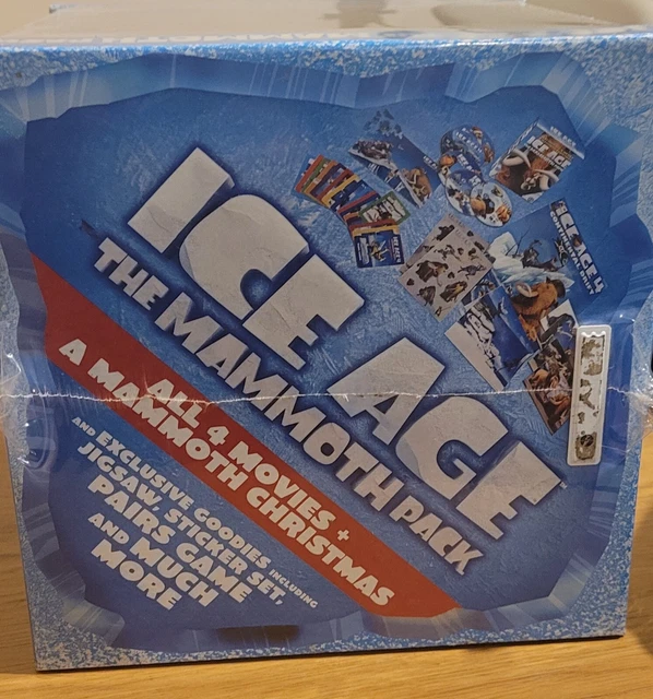 ICE AGE - The Mammoth Pack HMV EXCLUSIVE DVD Box Set Brand New/Sealed £ ...