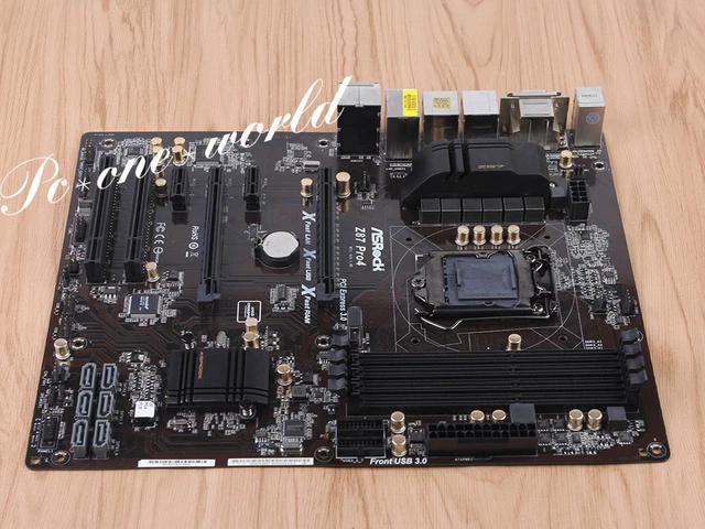 ASROCK Z87 PRO4 Motherboard Socket 1150 DDR3 Intel Z87 DVI HDMI USB3.0 ...