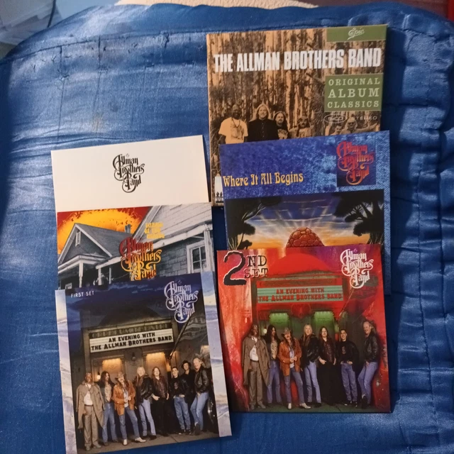 THE ALLMAN BROTHERS Band-Original Album Classics-5-CD-Box-ungespielt ...