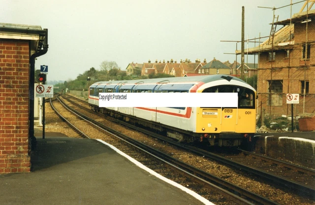 BRITISH RAIL PHOTOGRAPH ex London Underground 38 Stock Isle of Wight ...