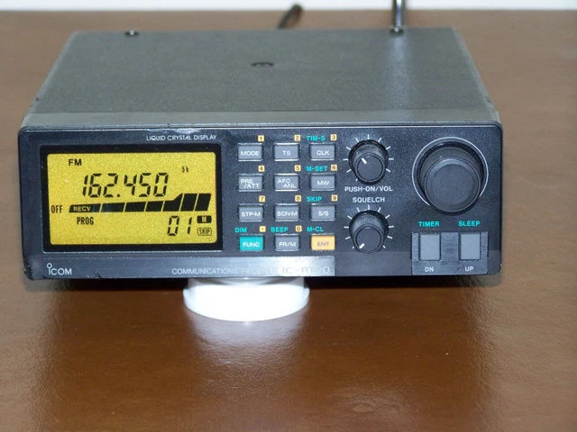 ICOM IC-R100 AM/FM/WFM General Coverage Wideband Lf/Mf/Hf/Vhf/Uhf ...