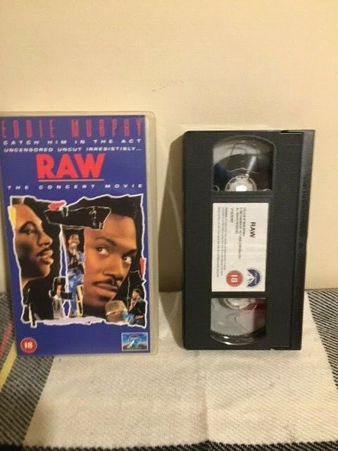 RAW - VHS / Video TAPE - Legendary Eddie Murphy Stand-Up Routine £2.99 ...