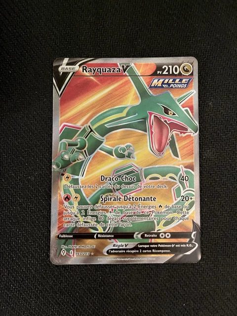 RAYQUAZA V FULL Art 193/203 EB Évolution Céleste FR Carte Pokemon EUR 35,00 - PicClick FR
