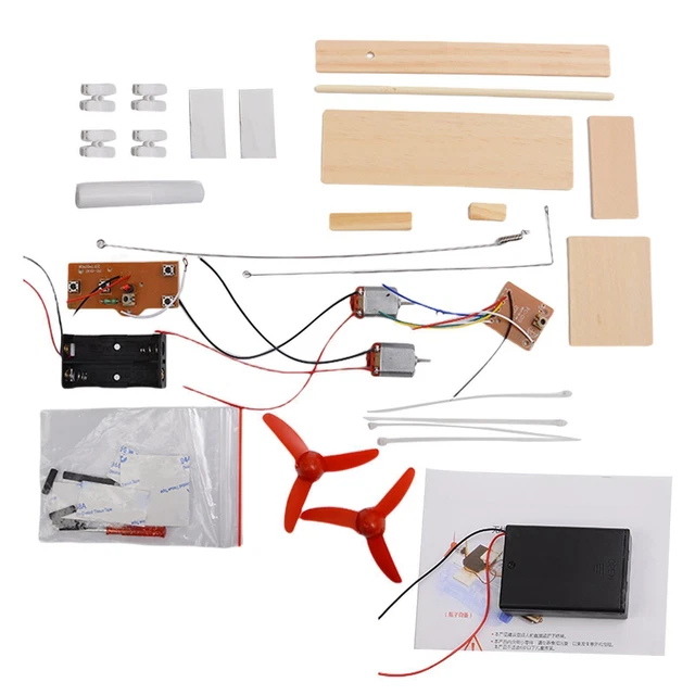 DIY RC BOAT Kit, Building Kit Toys Learning Educational Toys Remote ...