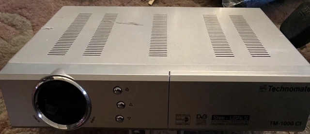 TECHNOMATE TM-1000 CL Satellite Receiver LAN No Remote Or Smart Card £ ...