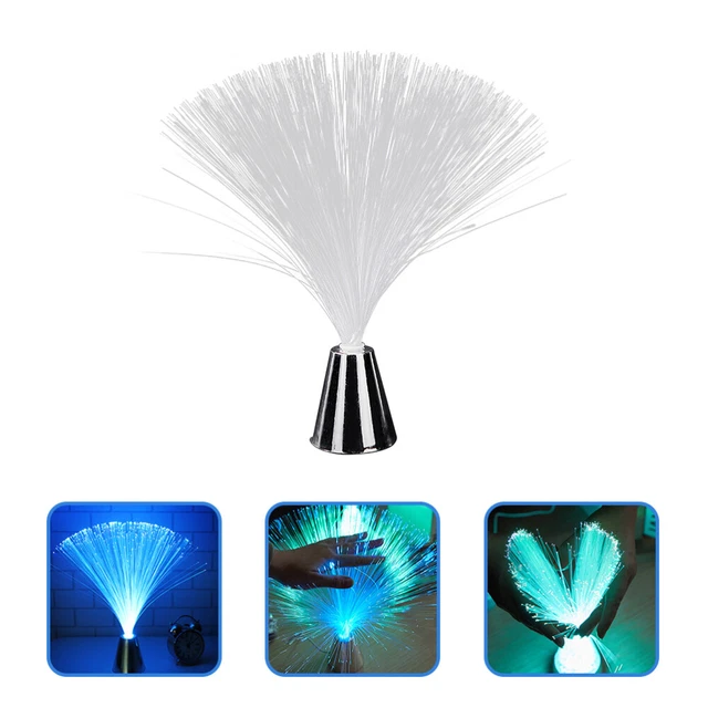 MOOD NIGHT LIGHT Sensory Lamp Color Changing Fiber Light Fiber Optic ...