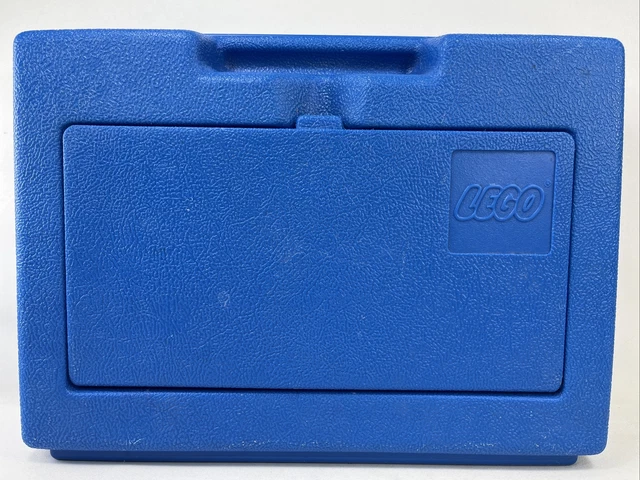 VINTAGE 1980'S LEGO Blue Hard Plastic Carrying Storage Case Canada ...