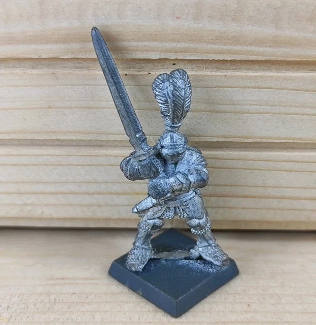 OLDHAMMER MARAUDER EMPIRE Fighter With Two-handed Sword Metal OOP 1984 ...