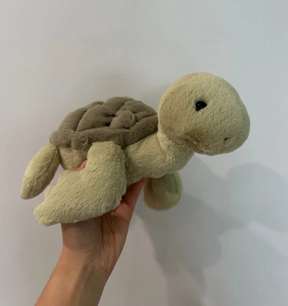 BRAND NEW JELLYCAT Tully Turtle Plushie - Includes All Tags & Dust Bag ...