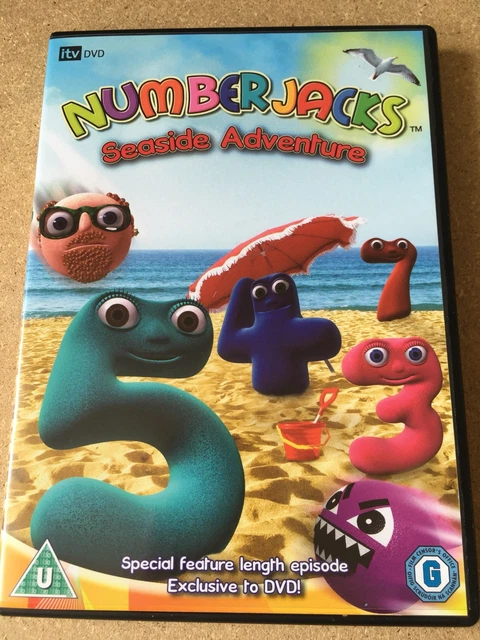 NUMBERJACKS SEASIDE ADVENTURE DVD Immaculate Disc CBeebies Volume 6 ...