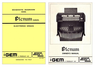 GEM PLENUM SERVICE Manual Repair Schematic Diagrams Circuit Diagram ...
