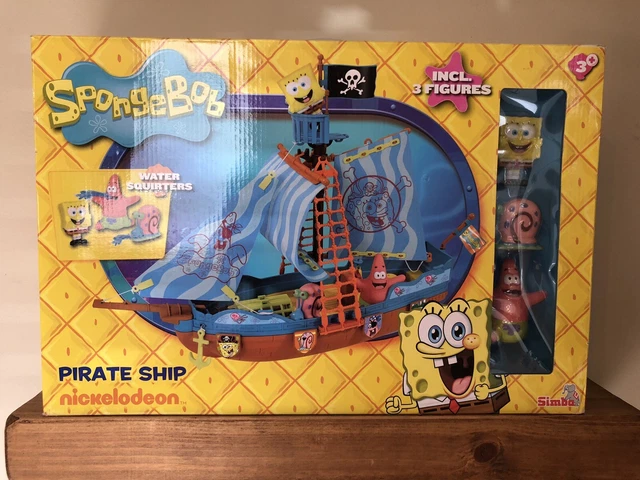 SIMBA SPONGEBOB PIRATE Ship Boat with original Figures New £65.00 ...
