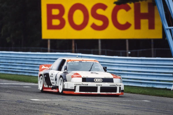 HANS-JOACHIM STUCK WALTER Rohrl, Audi 90 quattro IMSA 1989 Old Racing ...