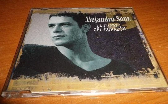ALEJANDRO SANZ LA fuerza del corazón CD SINGLE PROMO PLASTICO AÑO 1995 ...