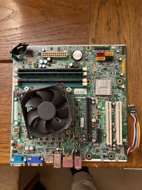 LENOVO IS6XM MATX M/B, 12GB DDR3 RAM, Core i7 2600 3.4GHz CPU & IO ...