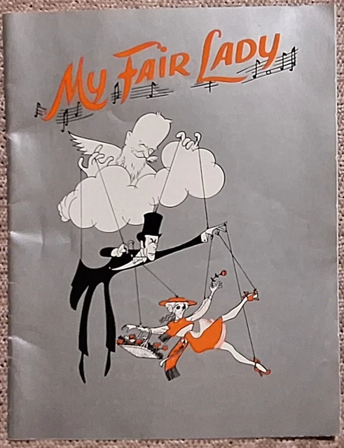 MY FAIR LADY Souvenir Program Her Majestys Theatre MELB 1959 Musical ...
