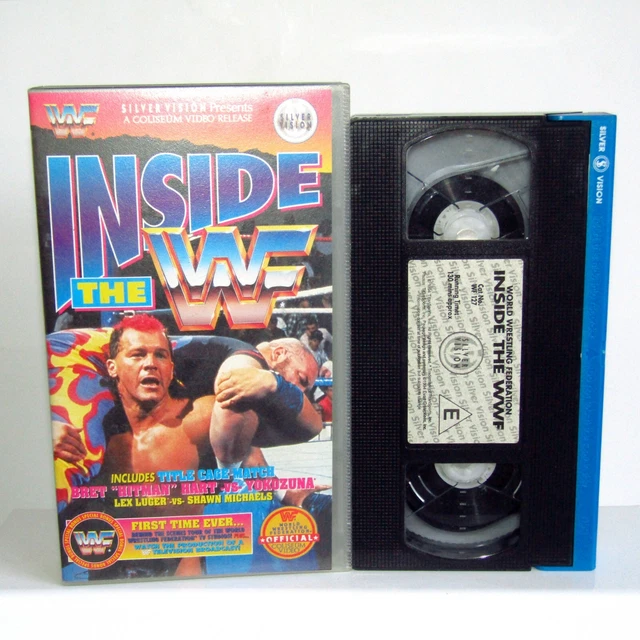 WWF WRESTLING VHS ~ Inside the WWF ~ Silver Vision Coliseum Home Video ...